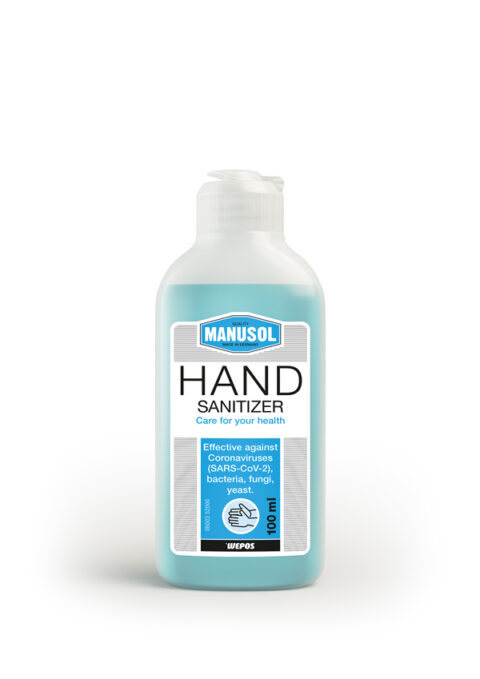 Wepos Manusol Hand Sanitizer 100ml - Hi Glitz